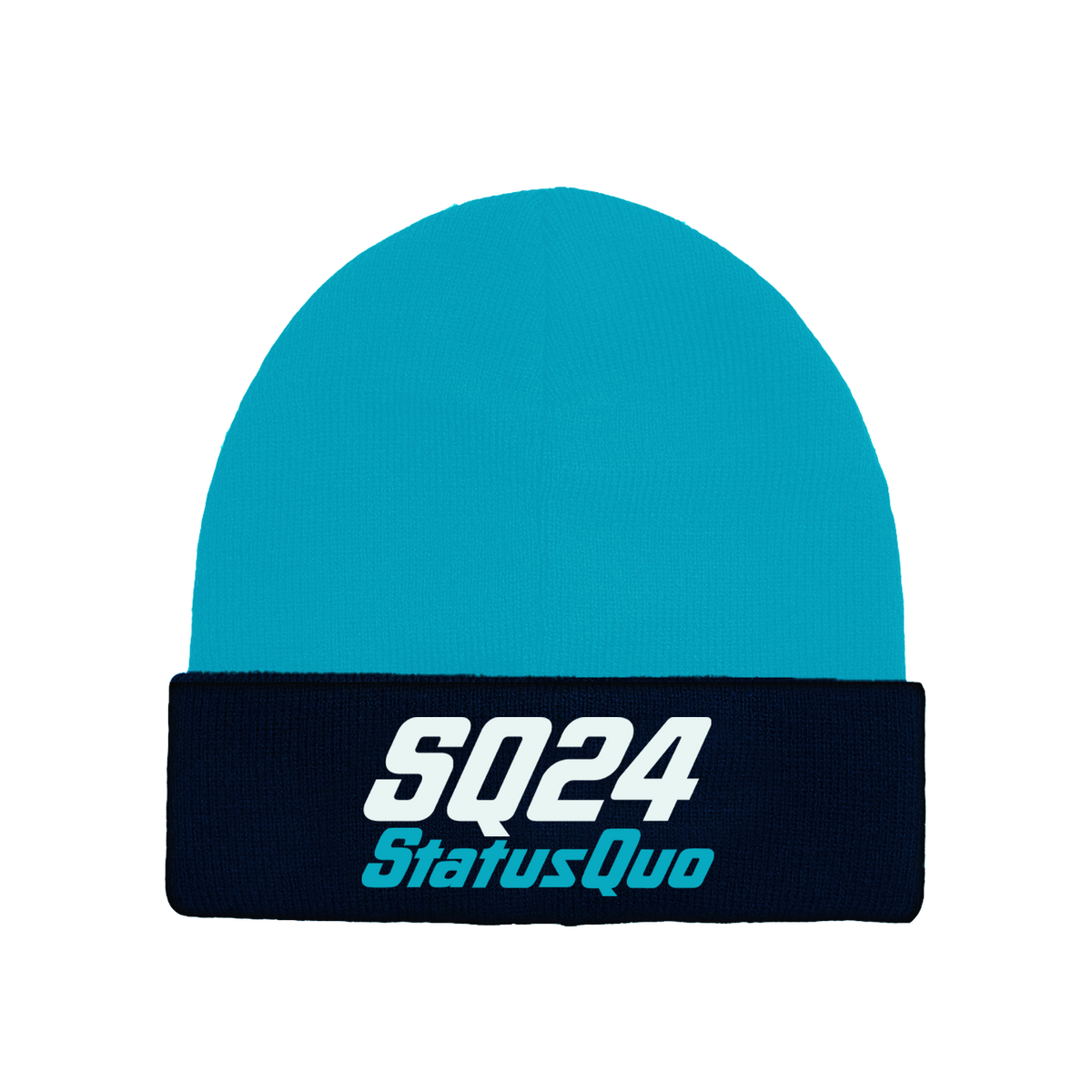 SQ24 Blue Beanie – Status Quo